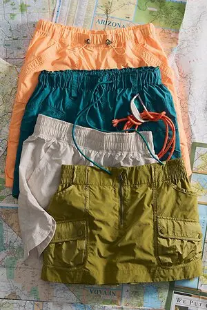 Free People FP Movement Thru Hiker Skort Martini