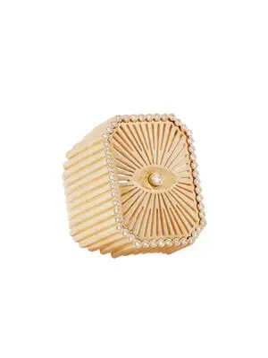 MARIE LICHTENBERG Eye Scap Diamond Ring
