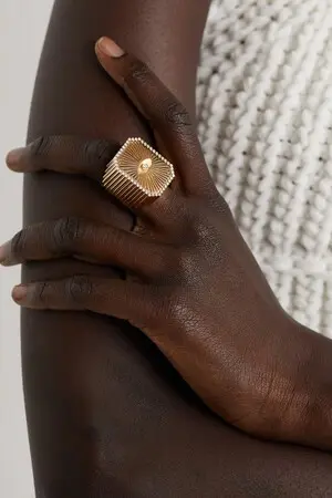 MARIE LICHTENBERG Eye Scap Diamond Ring