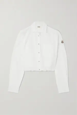 Moncler Cropped Shirts For Women