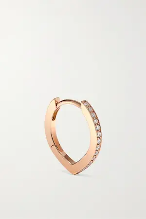 REPOSSI Repossi Antifer 18-karat Rose Gold Diamond Single Earring Rose Gold