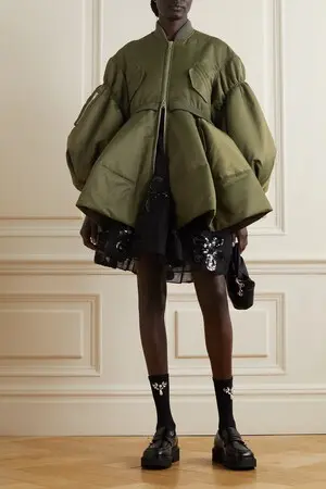 Simone Rocha Shell Bomber Jacket