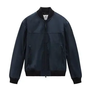 Woolrich City Bomber Jacket - Melton_blue
