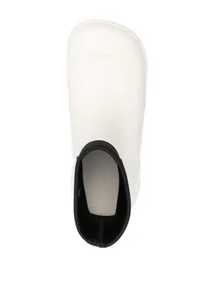 AMBUSH Logo Chunky Ankle Boots - White