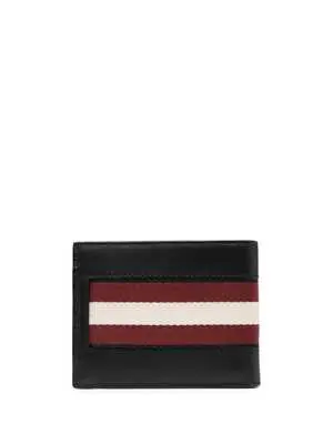 Bally Bi-fold Striped Wallet