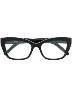 Saint Laurent Cat-eye Frame Eyeglasses - Black