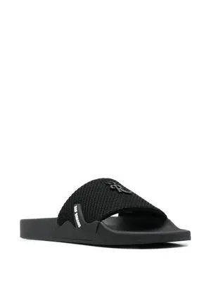 Raf Simons Astra Logo Slides - Black