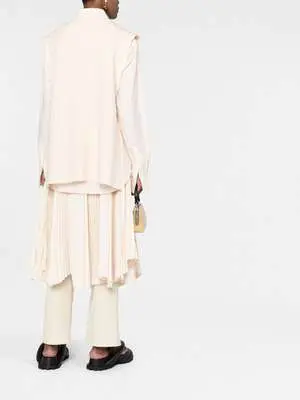 JIL SANDER Wool V-neck Vest