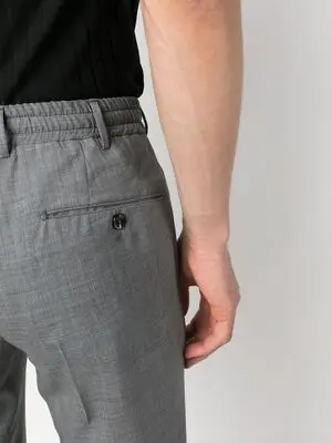 PT TORINO Straight-leg Trousers - Grey