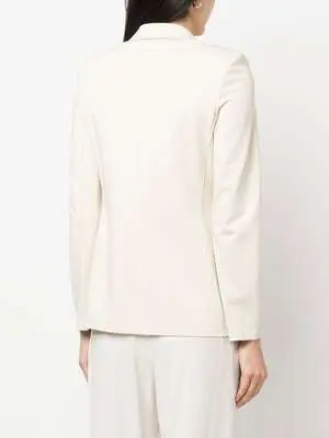 Harris Wharf London Double-breasted Blazer - Neutrals