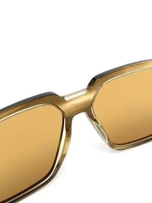 TOM FORD Rectangle-framed Tinted Sunglasses
