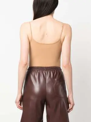 JIL SANDER Sleeveless Stretch Body - Neutrals