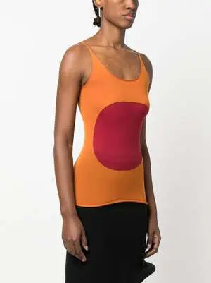Marni Contrast-patch Cami Top