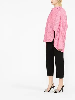 Attico Diana Long-sleeve Shirt - Pink