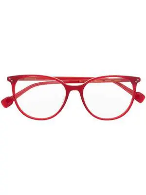 GIGI STUDIOS Round Frame Eyeglasses - Red