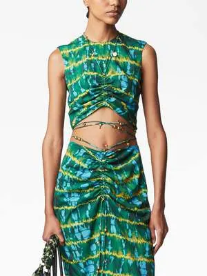 Altuzarra Ayana Front-fastening Top