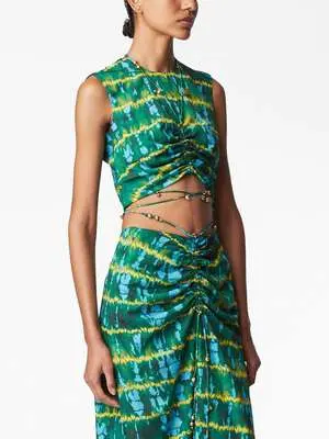 Altuzarra Ayana Front-fastening Top