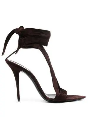 Saint Laurent Deva 105 Leather Sandals