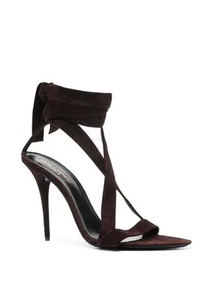 Saint Laurent Deva 105 Leather Sandals