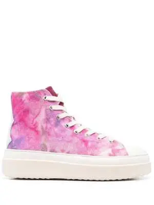 Isabel Marant Étoile Hi-top Lace-up Sneakers - Pink