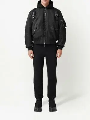 Burberry Equestrian Knight-print Bomber Jacket