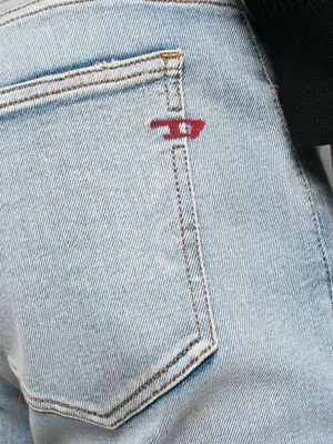 DIESEL® D-strukt Slim Cut Jeans - Blue
