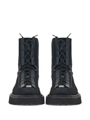 FERRAGAMO Lace-up Combat Boots