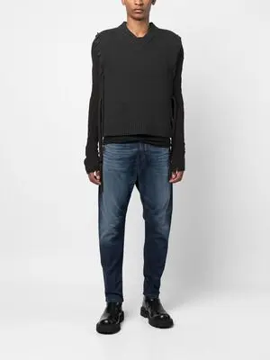 DIESEL® Drop-crotch Tapered Jeans