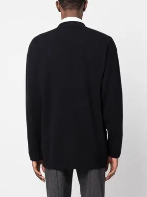 Valentino Garavani Vlogo Signature Virgin Wool Cardigan