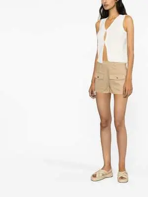 Valentino Garavani Stretch-cotton Low-rise Shorts