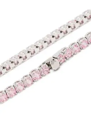 SWAROVSKI Matrix Tennis Bracelet - Silver