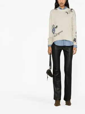 Zadig&Voltaire Embroidered Cashmere Jumper