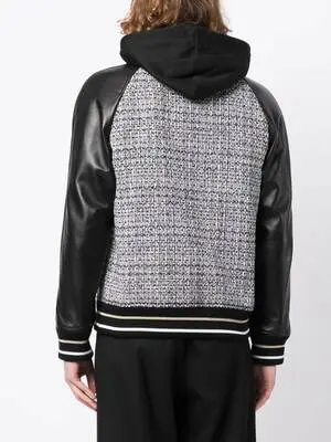 Valentino Garavani Logo-patch Hooded Bomber Jacket