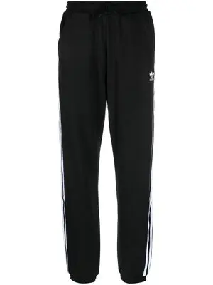 Adidas Embroidered-logo Track Pants - Black