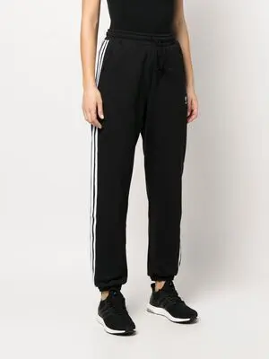 Adidas Embroidered-logo Track Pants - Black