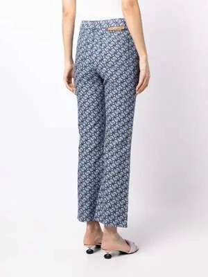 Stella McCartney Patterned High-waisted Jeans