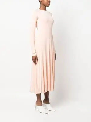 JIL SANDER Long-sleeved Flared Dress