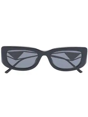 Prada Symbole Rectangle Sunglasses - Black