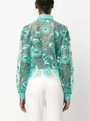 Alberta Ferretti Embroidered Shirt
