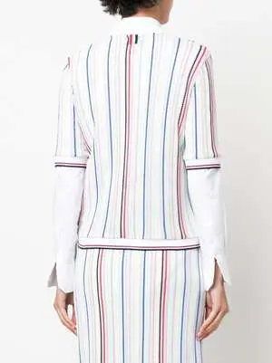 Thom Browne Striped Cardigan