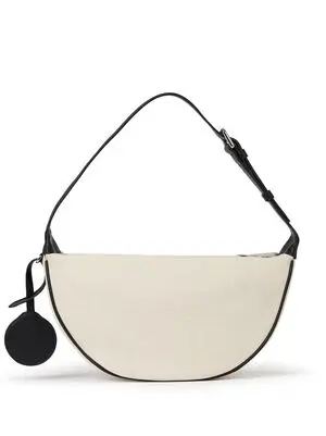 Karl Lagerfeld Hotel Karl Half Moon Shoulder Bag