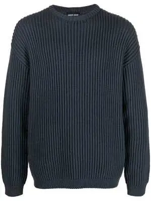 Giorgio Armani Ribbed Sweaters For Men
