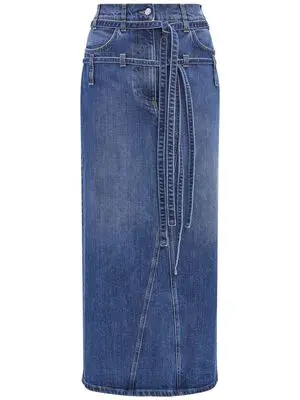 Altuzarra Robinson Denim Midi Skirt