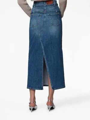 Altuzarra Robinson Denim Midi Skirt