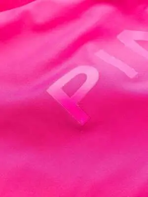 Pinko One-shoulder Logo Bikini Top