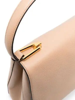 COCCINELLE Liya Pebbled-leather Tote Bag