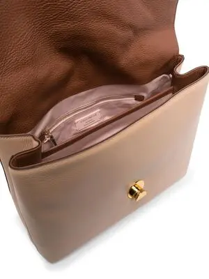 COCCINELLE Liya Pebbled-leather Tote Bag
