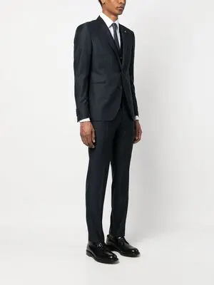 Tagliatore Single-breasted Suit - Blue