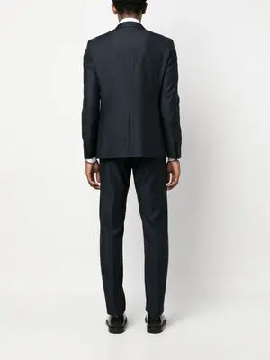 Tagliatore Single-breasted Suit - Blue