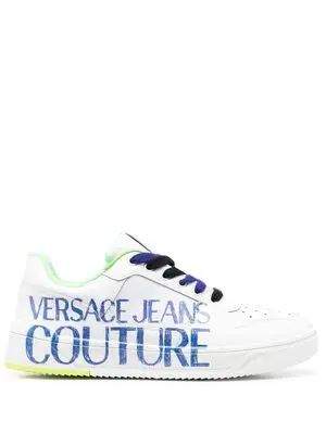 Versace Logo-print Low-top Sneakers